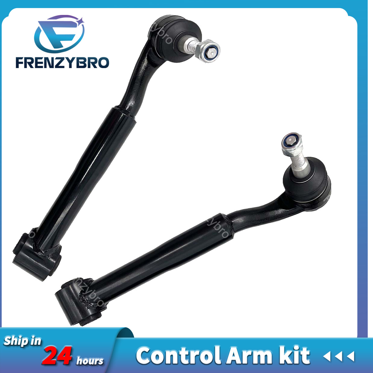 2Pc Front Left Lower Rearward Control Arm w/ Ball Joint for 2015-17 ...