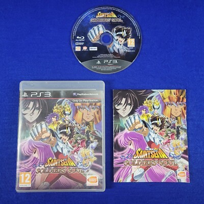ps3 SAINT SEIYA SOLDIERS SOUL Game (Works On US Consoles) REGION FREE ...