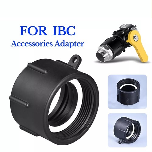 1000L IBC Water Tank 60mm 2'' Valve Adapter Connector Barrels Fitting ...