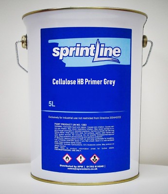 Sprint Line Cellulose 1K Grey Primer - 5L | eBay UK