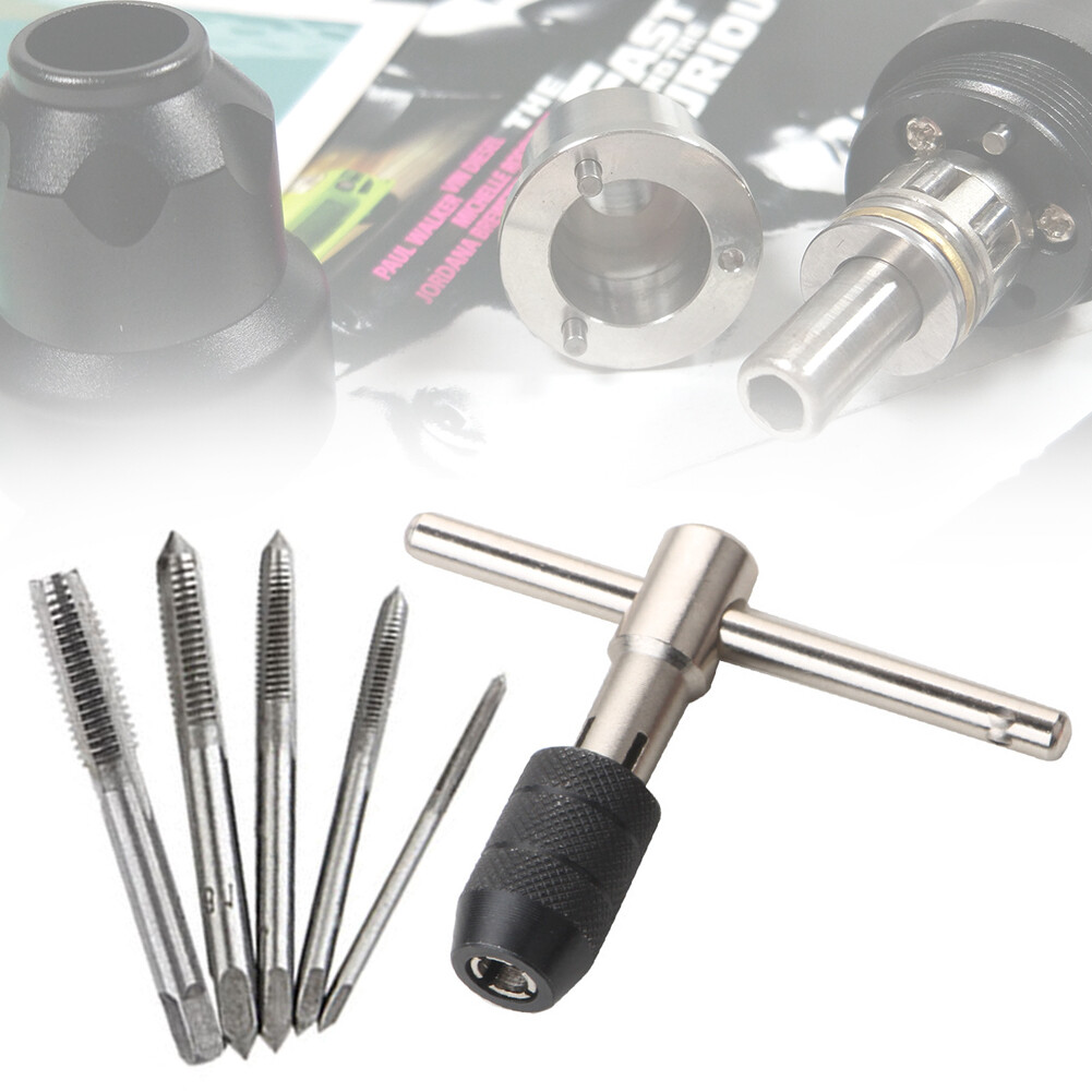 DIY Metric Tap Wrench Straight Groove T Type High Speed Steel Hand Tool ...