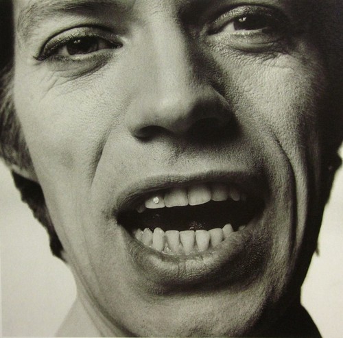 MICK JAGGER clipping Rolling Stones diamond tooth B&W photos 1976 ...