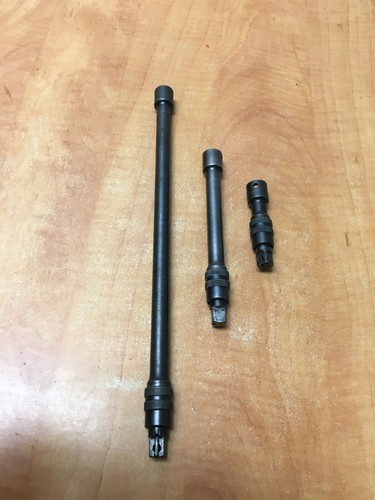 Mac Tools 3-pc 3/8” Drive Impact Locking Extension Set SXP3EKL (3”, 6 ...