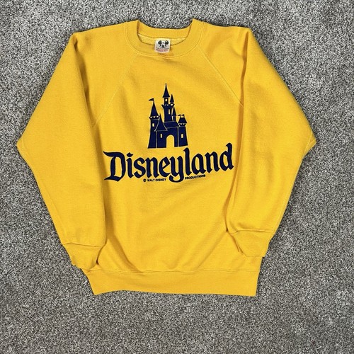 RARE 1960s Walt Disneyland Sweater Size Medium Antique Disney Mustard ...