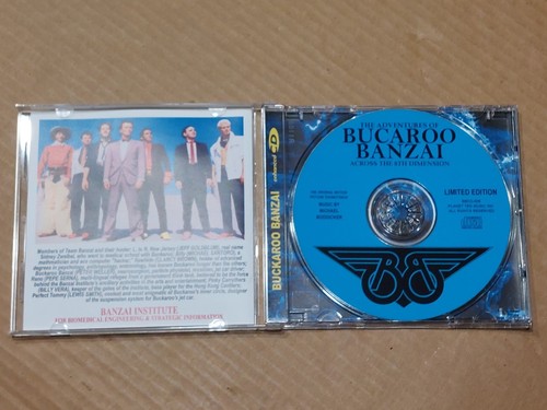 Buckaroo Banzai Motion Picture Soundtrack Enhanced CD Michael Boddicker ...