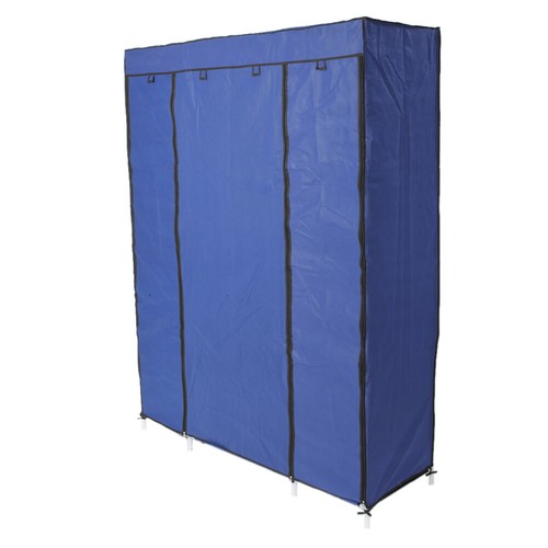 Fabric Wardrobe Closet Portable Clothes Storage Shelves Organizer rack ...