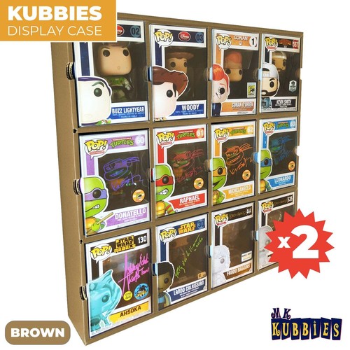 KUBBIE ECONOMY - In Box Display Case for Funko Pops, Wall Mount Stack ...