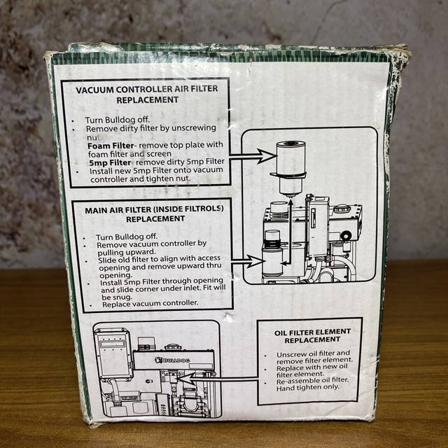 RAMVAC Bulldog Service Filter Set 003740 for sale online | eBay
