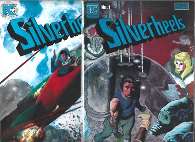 SILVERHEELS LOT OF 2 #1 #3 (VF) BRONZE AGE PACIFIC COMICS - $3.95 FLAT ...