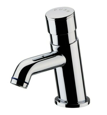 Teams Non Concussive Self Closing Push Down Type Basin Sink Mono Tap ...