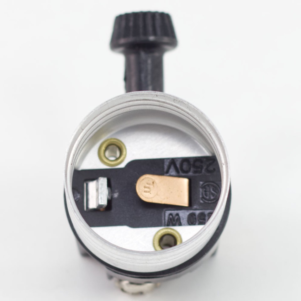 Zing Ear Turn Knob Light Bulb Lamp Socket Replacement Switch E26 E27 3 ...