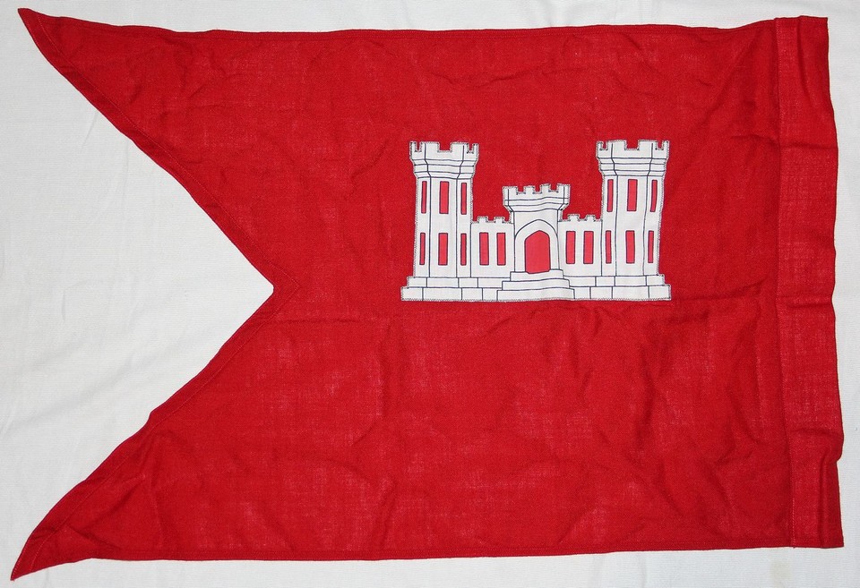 ORIGINAL U.S. ARMY ENGINEER GUIDON, 1987 DATED, NEW OLD STOCK | eBay
