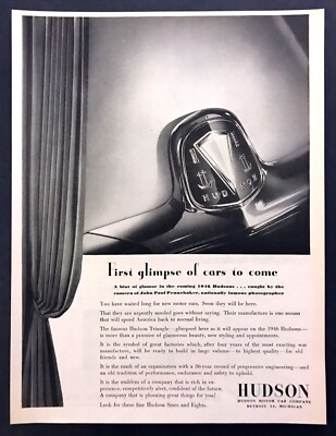 1946 Hudson Triangle Hood Ornament photo by John Paul Pennebaker promo ...