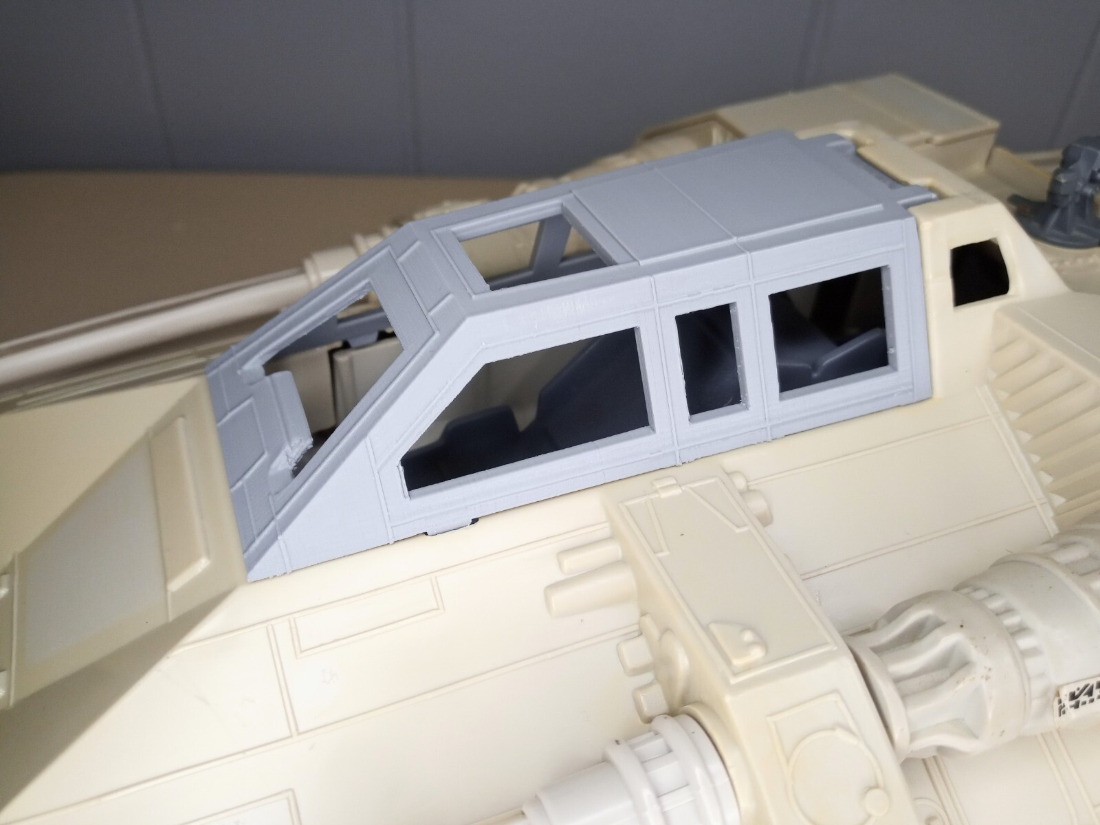 Star Wars Kenner Snowspeeder Parts - Replacement Canopy 3D Printed | eBay