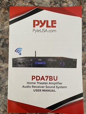 Pyle 200 Watt Home Theater Amplifier Bluetooth Receiver Sound System ...