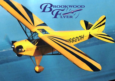 SIG Piper CUB J-3 Kit PLAN + Instruction Booklet to Build 72" RC Model ...