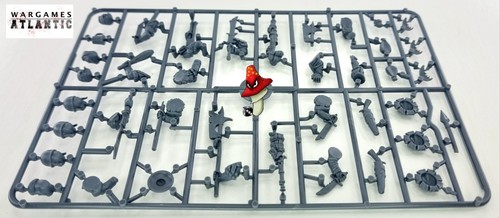 Landsknecht Ogres Wargames Atlantic 28mm 1/56 scale 1 sprue set unboxed ...