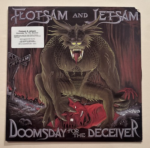Autographed Jason Newsted 1986 Flotsam & Jetsam Doomsday For The ...