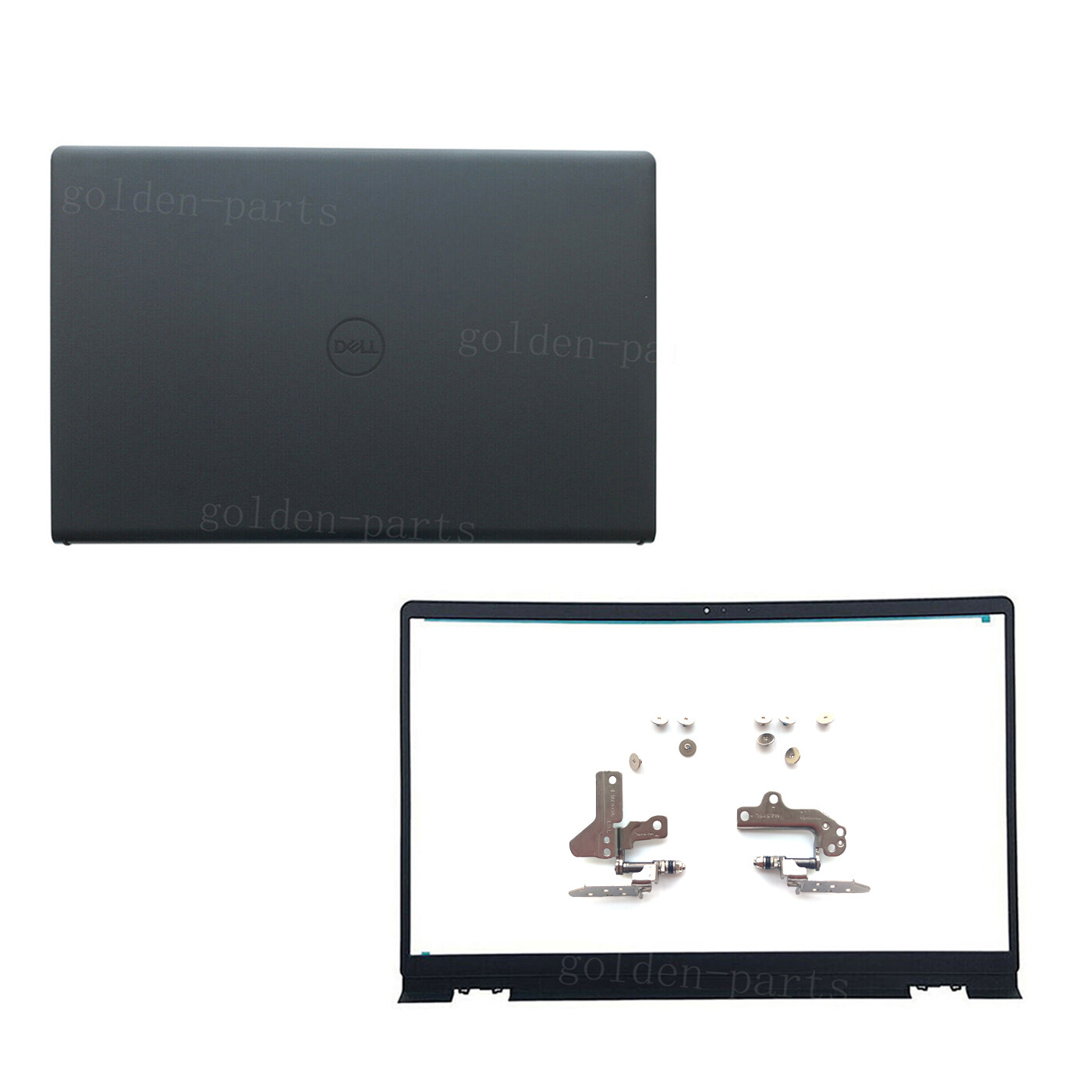 LCD Back Cover Bezel Hinges Screws For Dell Inspiron 15 3510 3511 3520 ...