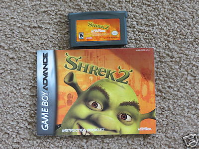 VGC Activision Shrek 2 game for Nintendo Gameboy Advance | eBay