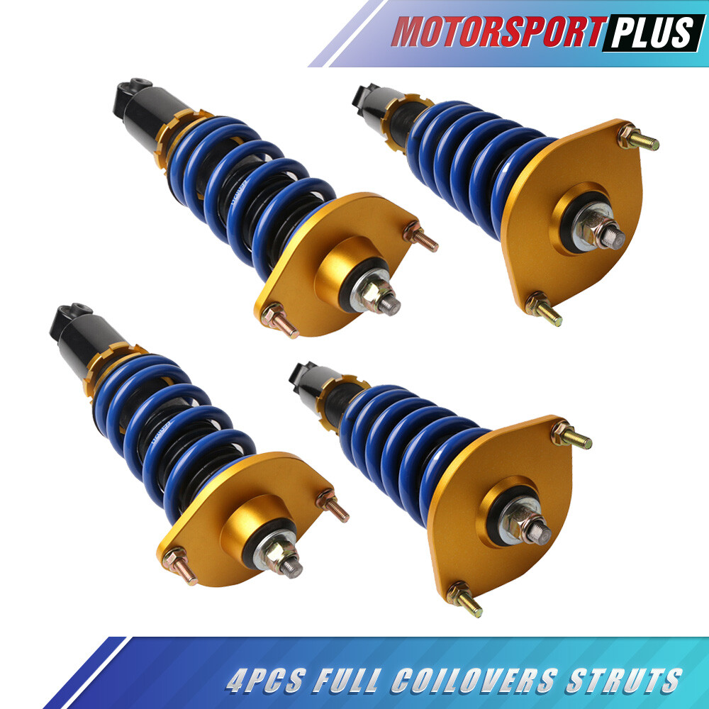 4PCS Coilover Struts Shock Suspension Assembly For 1990-2005 Mazda ...