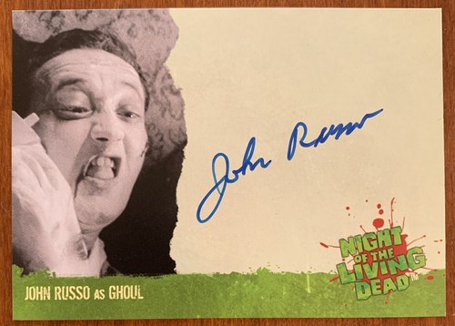 Unstoppable 2012 Night of the Living Dead John Russo as GHOUL On Card AUTO #A4 | eBay
