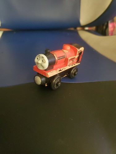 Y4388 ORANGE RHENEAS! CGI Face! Thomas Train Wooden Railway 2012 FISHER ...