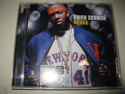 Erick Sermon react CD with parental advisory explicit content sticker ...
