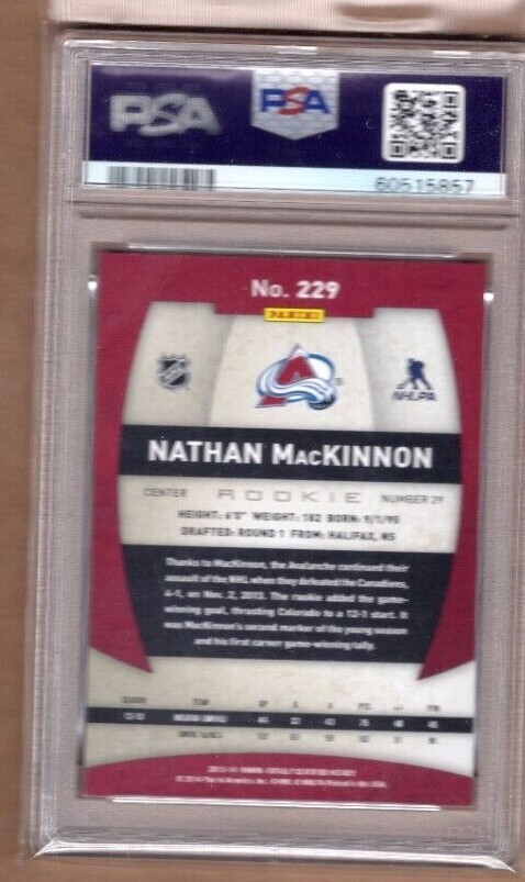 2013-14 Totally Certified - Rookie #229 Nathan MacKinnon (RC) for sale ...