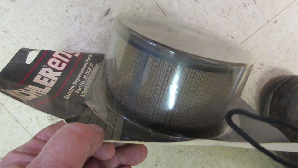 KOHLER 45-083-02-S AIR FILTER 4508302 GENUINE OEM KOHLER | eBay