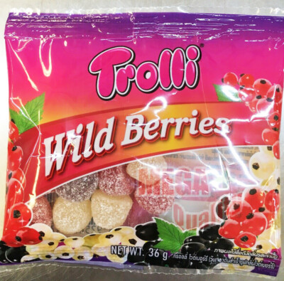 36 g Trolli Jelly Soft Candy wild Berries Gummy Sweet Taste Yummy ...