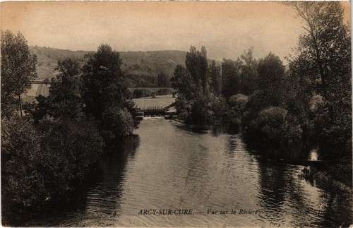 CPA Arcy-sur-Cure Vue sur la Riviere (1183968) | eBay