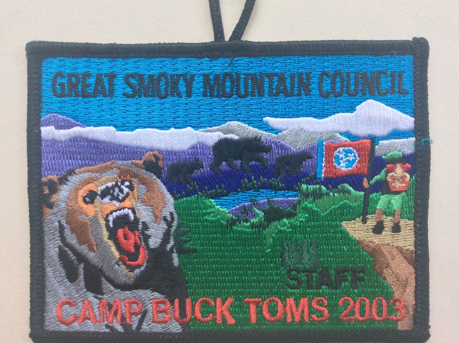 Camp Buck Toms 2003 STAFF pocket patch | eBay