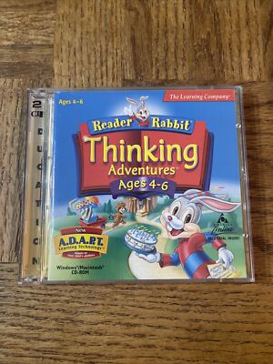 Reader Rabbit Thinking Adventures Ages 4-6 PC Game | eBay