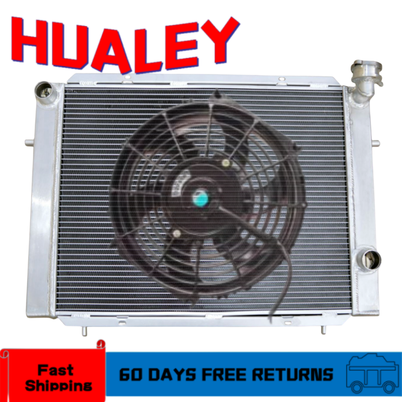 3 ROW Aluminum Radiator+Fan For Holden Commodore VB VC VH VK V6 MT 1979 ...