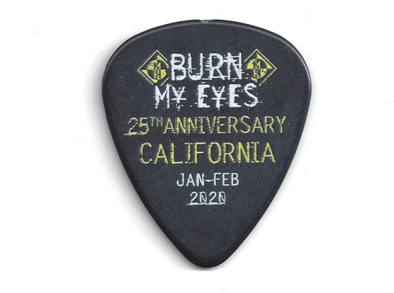 MACHINE HEAD 2019 Guitar Pick JARED MacEACHERN CALIFORNIA 25th ...