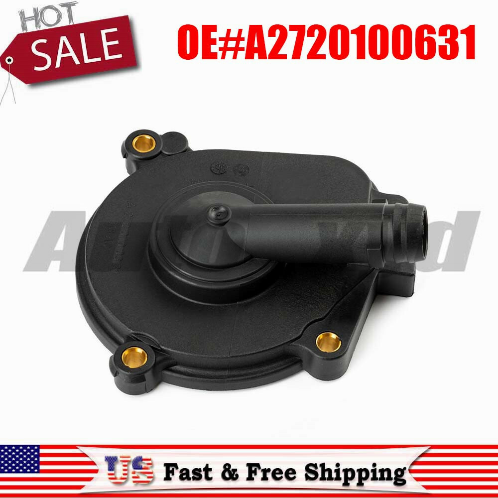 Engine Crankcase Vent Valve Oil Separator Cover A2720100631 For ...