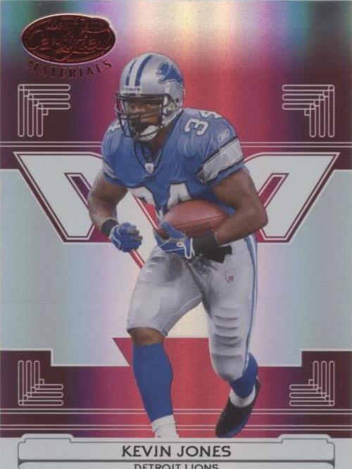 2006 Leaf Certified Materials - Kevin Jones #49 Mirror Red /100 for ...