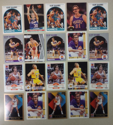 20 Card Lot of KURT RAMBIS NBA Suns A must have for any Collector! FREE ...