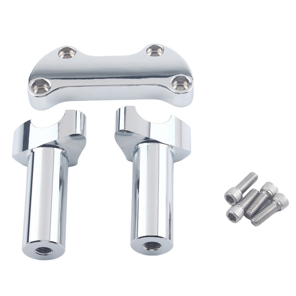 Fit For Harley Dyna Low Rider Fat Bob Softail Fat Boy 4" Handlebar ...