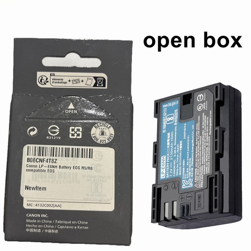 Canon EOS R5 R6 R7 R5II R6II 5DIV 6DII 90D 80D 70D Camera Battery LP ...