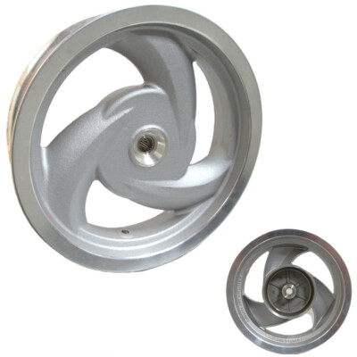 Scooter Wheel Rim (Rear) (3.0x12) Silver - Drum style | eBay