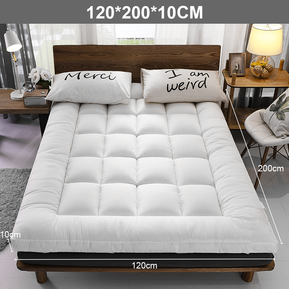 Hotel Quality Mattress Topper 10cm Deep Thick Single Double King Super ...