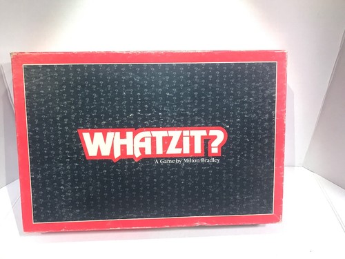 1987 Milton Bradley Whatzit? The Game of Fractured Phrases Adult Board ...