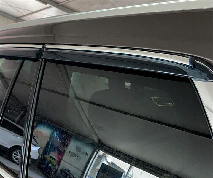 For Cadillac XT6 2020-2025 Car Window Wind Visors Sun Rain Guard Vent ...