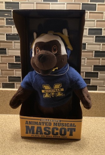 Michigan Wolverines Mascot Display Model 50% To Kobe Mamba & Mambacita ...
