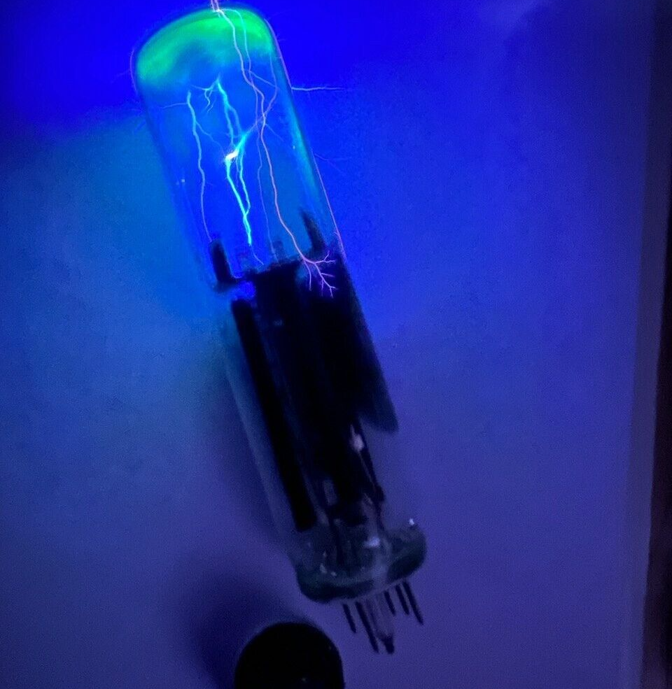 ILD3-L / P590 Ultrarare CRT VFD indicator tube for DIY and education ...