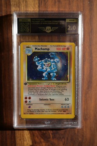 Pokemon Machamp Holo Englisch 8/102 Base Set 1999 AP VG | eBay.de