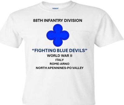 88TH INFANTRY DIVISION* " FIGHTING BLUE DEVILS " T-SHIRT/SWEATSHIRT ...