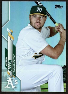 2020 Topps Update Holo Austin Allen Oakland Athletics #U-278 Parallel ...